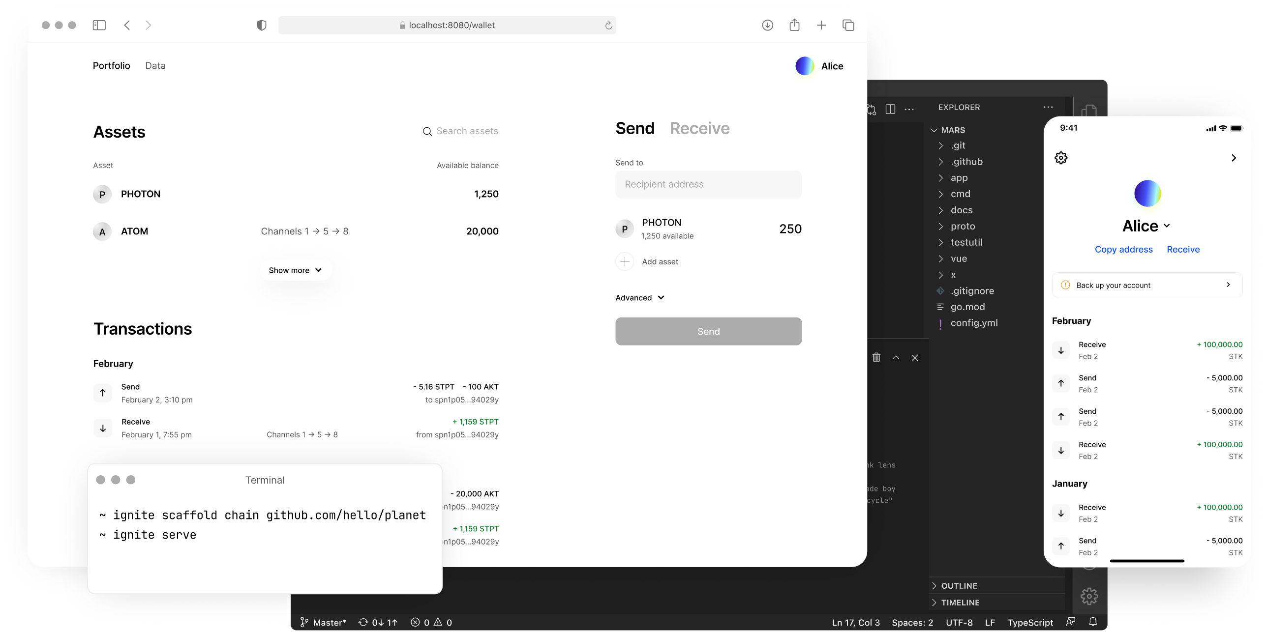 Innovation Platform For Blockchain Development | Ignite CLI